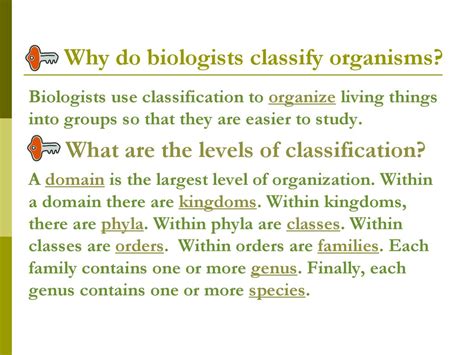 classifying life ppt download