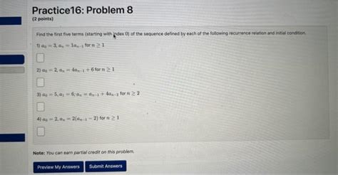 Solved Given The Following Geometric Sequence