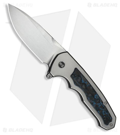 We Knife Co Starlash Knife Polished Bead Blasted Satin