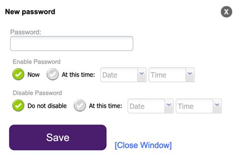 how to set up multiple passwords for accessing an event purplepass