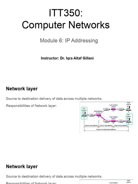 mod6 ip addressing pdf ip address internet protocols