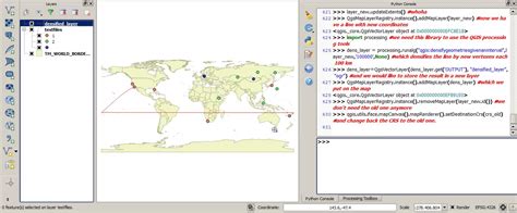 Creating Arcs In Qgis The Python Way Digital Geography
