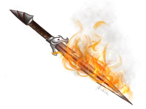 How To Draw Hiccups Fire Sword