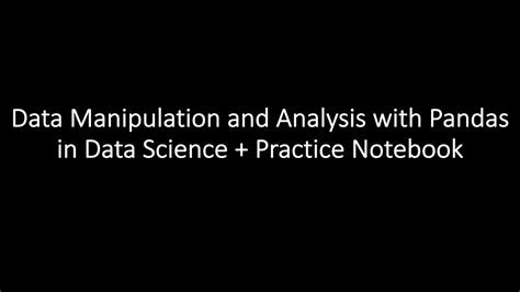 17 Practice Questions To Learn Pandas Data Manipulation And Analysis