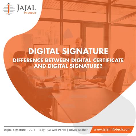 Difference Between Digital Certificate And Digital Signature