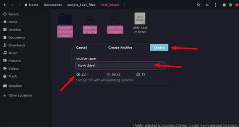 Как архивировать файлы и папки в Linux