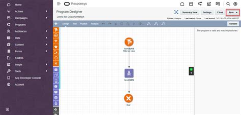send mms using oracle responsys programs