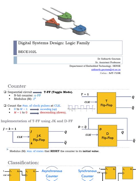 Module5 Counters Pdf Electronics Electrical Circuits