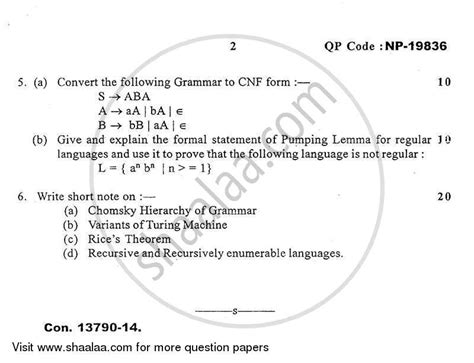 theoretical computer science 2013 2014 be computer engineering semester