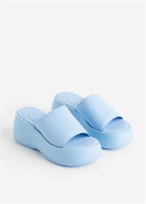 H&m літні шльопанці шльопанці шльопанці босоніжки босоніжки екошкіра р ...