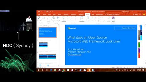 What Does An Open Source Microsoft Web Framework Look Like Scott