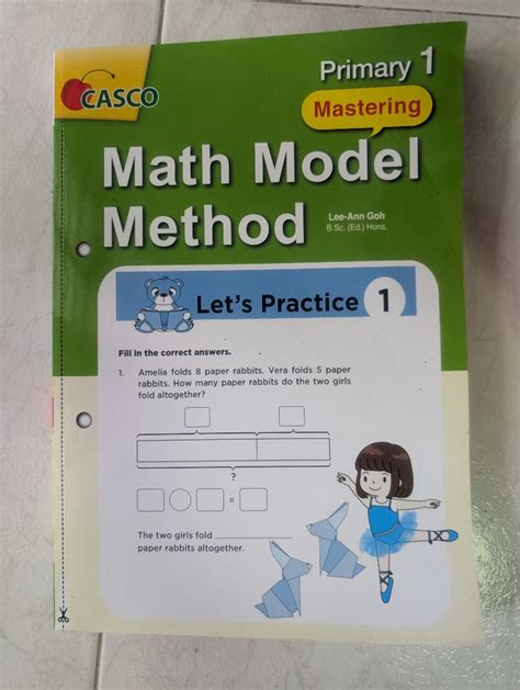 Primary 1 Math Model Method Hobbies And Toys Books And Magazines Primary 1 Math Model Method Hobbies And Toys Books And Magazines