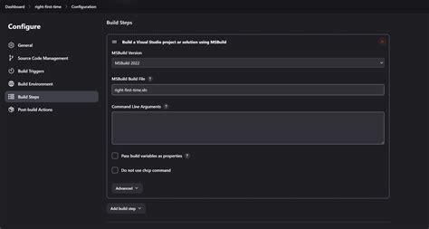 Msbuild Jenkins Plugin