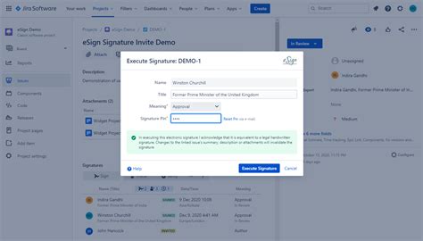 Esign Electronic Signatures For Jira Atlassian Marketplace