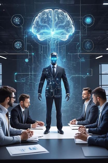 Premium Photo Ai Leadership Transforming Workforces With Deep