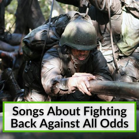Songs About Fighting Back Against All Odds 15 Inspirational Tracks