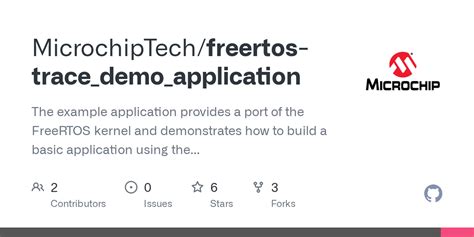 GitHub MicrochipTech Freertos Trace Demo Application The Example Application Provides A Port