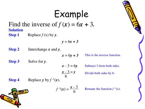 PPT Inverse Functions PowerPoint Presentation Free Download ID 398526