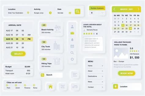 User Interface Kit Login Form Vector Design 5348645 Vector Art At Vecteezy