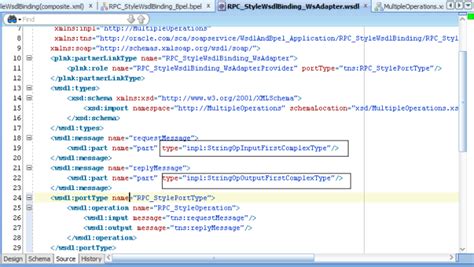 Difference Between Document Style And Rpc Style Bindings Learnings