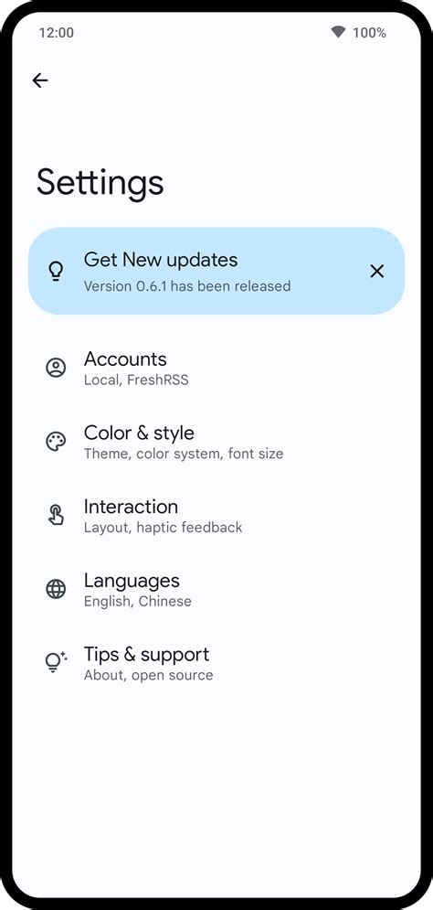 Github Readyouappreadyou An Android Rss Reader Presented In Material You Style