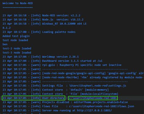 Backup And Restore General Node Red Forum