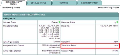 autonomous ap で radio interface の trans cisco community