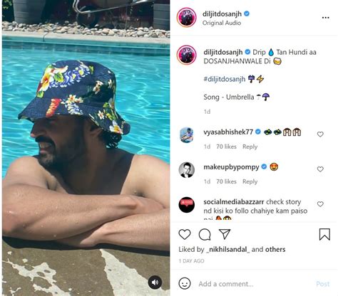 Diljit Dosanjh Takes The Internet By Swirl With His Bare Body Pictures