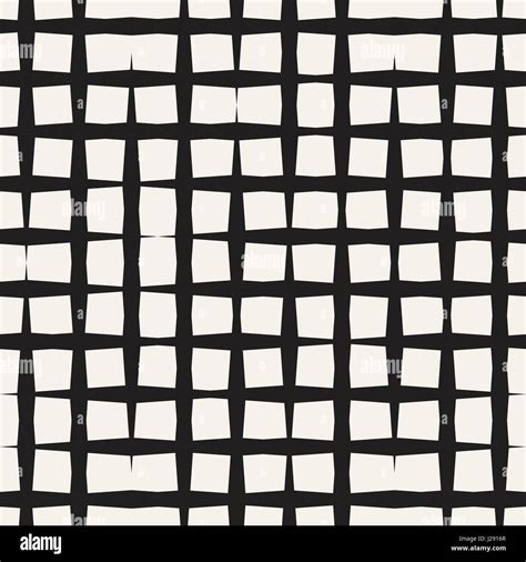 Seamless Geometric Lattice Pattern Irregular Abstract Grid Background Stylish Chaotic Vector