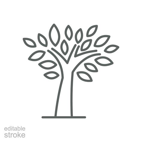 Tree Stroke Vector Art Icons And Graphics For Free Download Tree Stroke Vector Art Icons And Graphics For Free Download