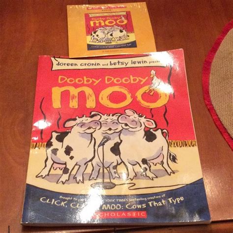 Media Dooby Dooby Moo Paperback Book And Cd Poshmark
