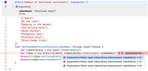 Running Tests And Interpreting Results Apple Developer Documentation