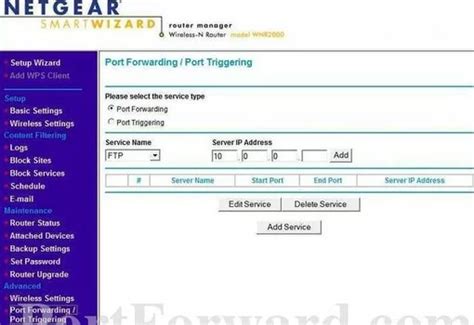 Netgear WNR Router Port Forwarding Guide