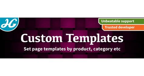 OpenCart VQMOD Custom Templates X