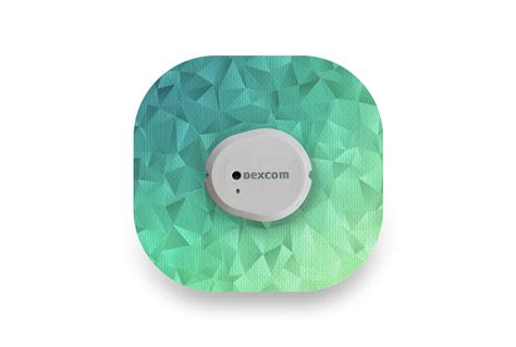 Shop Geometric Green Patch Dexcom G7 One Today Protect Your Cgm