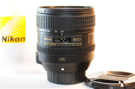 Nikon Ed Af S Vr Nikkor 24 85mm F35 45 G Fx Lens No Auto Focus For