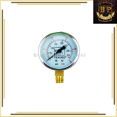 Jual Tekiro Preasure Gauge 25 Bar Shopee Indonesia