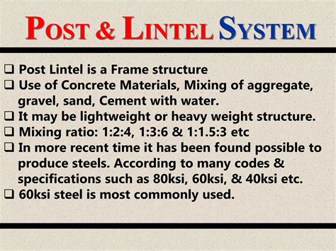 Post Lintel Structre Pdf Geology Science