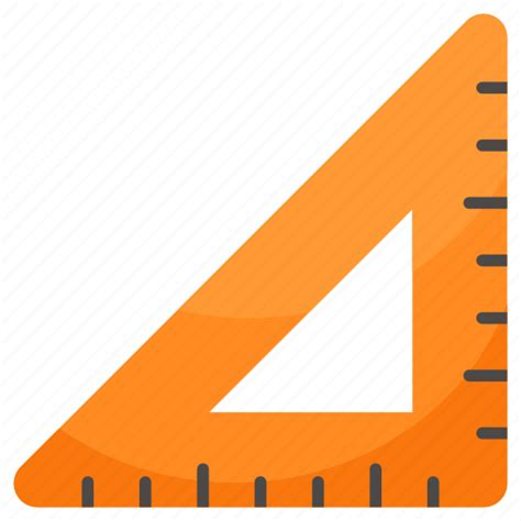 Ruler Triangular Scale Measuring Geometrical Engineering