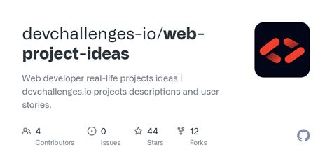 GitHub Devchallenges Io Web Project Ideas Web Developer Real Life Projects Ideas