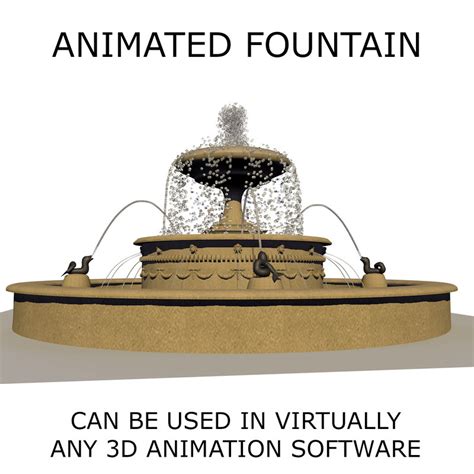 D Water Fountain Animations