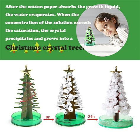 Christmas Paper Tree Magic Growing Tree Toy Babes G Vicedeal