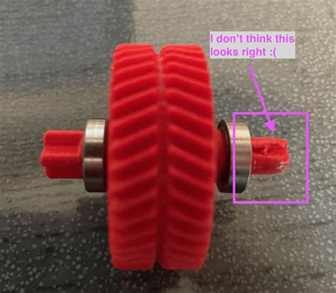 Stripped Output Gear Rengineeringns