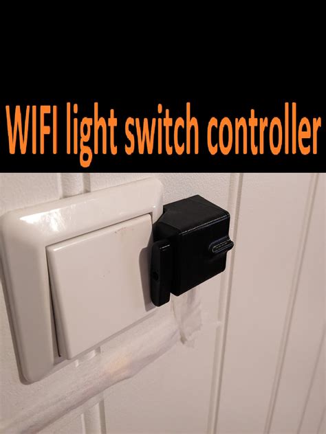 wifi light switch controller by lynlimer download free stl model