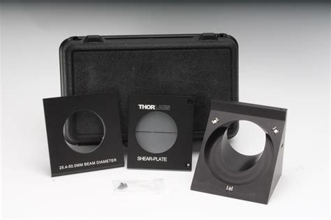 Thorlabs Si500 Shearing Interferometer With Beam Diameter Shear Plate Ntc Tech