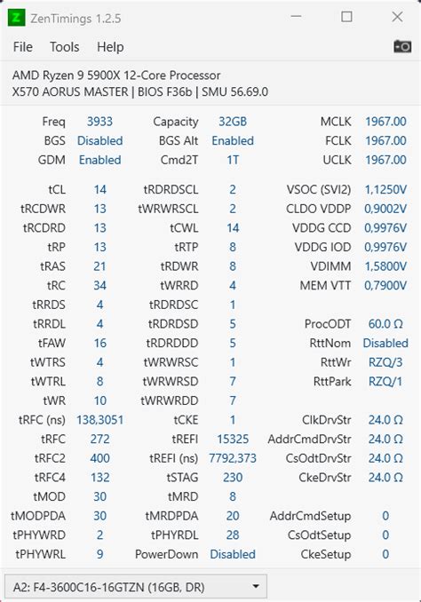 Tightened Timings 3933mhz Cl14 13 13 13 21 32 Latency 53 4 1 57v Room For Tightening R