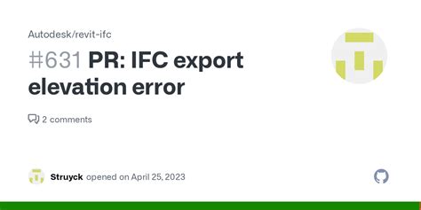 pr ifc export elevation error · issue 631 · autodesk revit ifc · github
