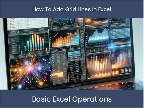 excel tutorial how to add grid lines in excel excel