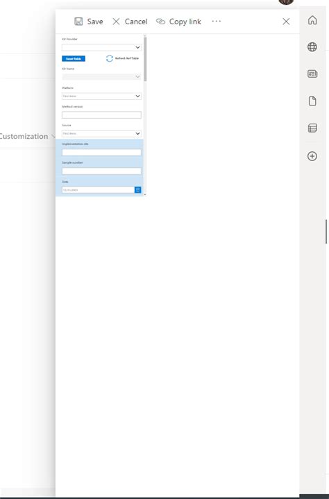 resizing issues in ms lists power platform community
