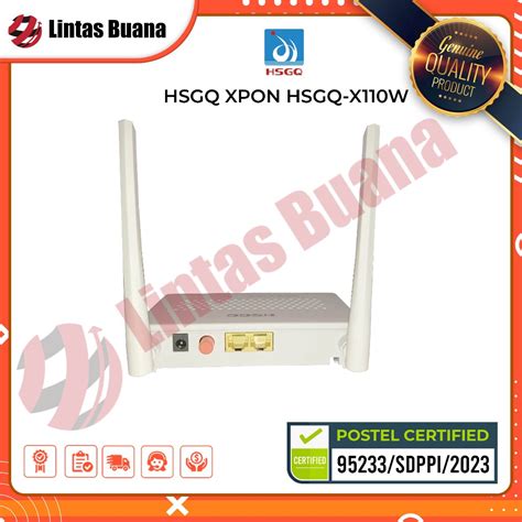 Jual Modem Xpon Onu Hsgq X110w 1ge 1fe 2 4ghz Wifi Shopee Indonesia